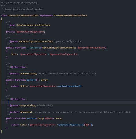 Add Coreformconfigurationdataprovider · Issue 28209 · Prestashop