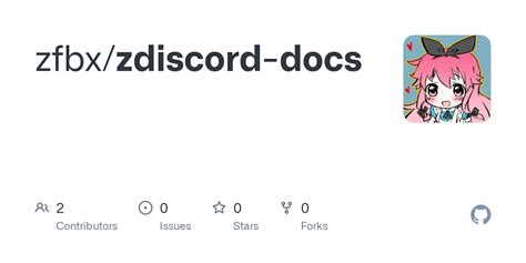 Github Zfbx Zdiscord Docs