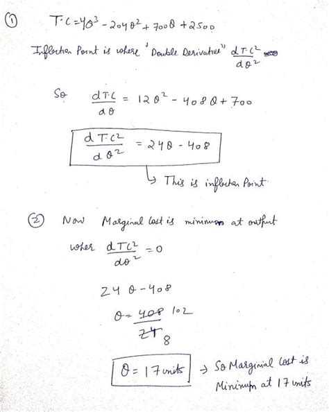 consider the following “total cost” function wizedu