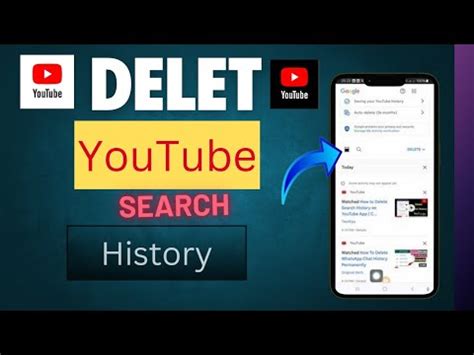 How To Delete Search History On YouTube App Youtube History Delete Kaise Kare YouTube