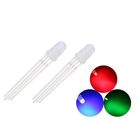 Buy 3pcs 5mm Rgb Led Common Cathode 4 Pin Online Electronifyindia Electronifyindia