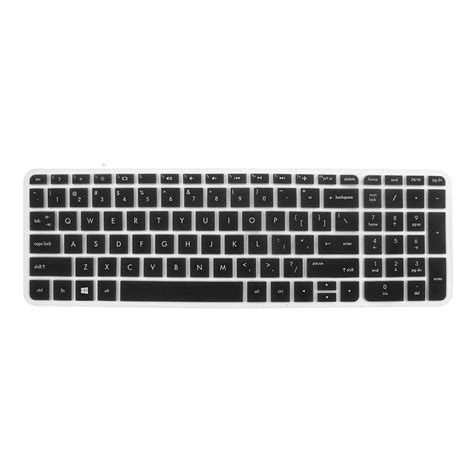 Pc Ultra Thin Silicone Black Keyboard Cover Skin For Hp Pavilion Laptop Walmart Com