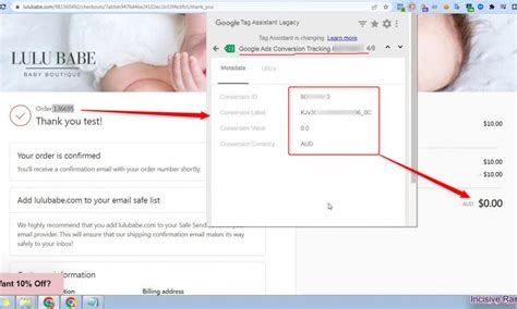 Google Ads Conversion Server Side ECommerce Setup