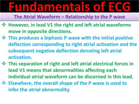 P Wave Abnormalities In Ecg Ppsx
