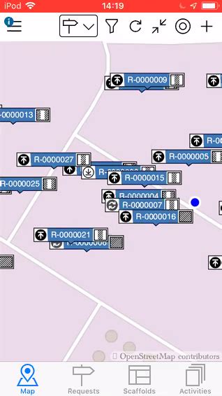 scaffolds requests ios