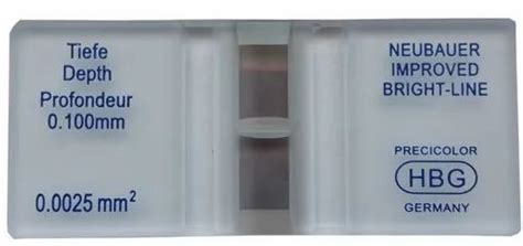 Manual Cells Counting With Hemocytometer Improved Neubauer 46 Off