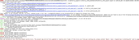 Bazel Build Failed In Android Studio Issue Google Ai Edge Mediapipe Github