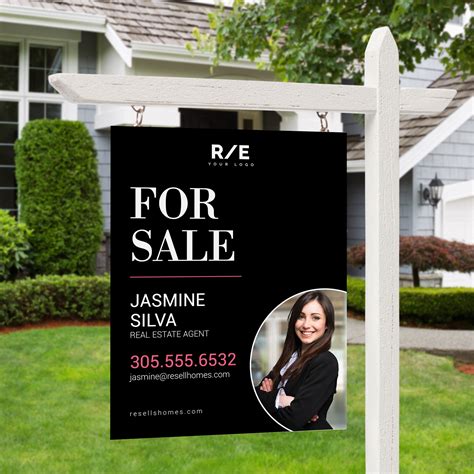 Real Estate Yard Sign For Sale Sign With Free Shipping Physical 18