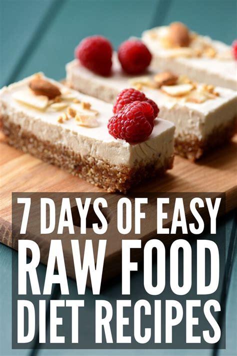 The Raw Food Diet 7 Day Meal Plan For Beginners Artofit
