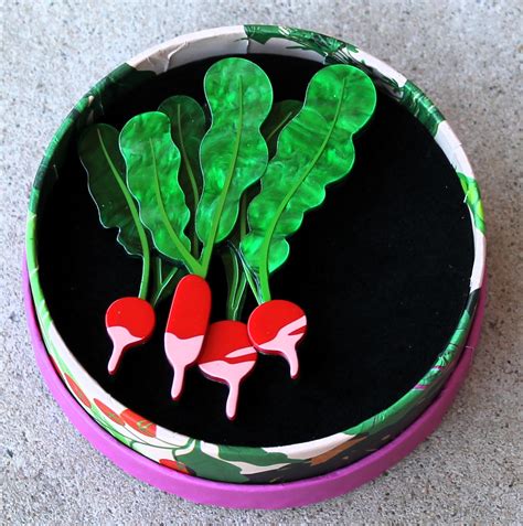 Erstwilder Brooch Radish Remedy Campbells Online Store