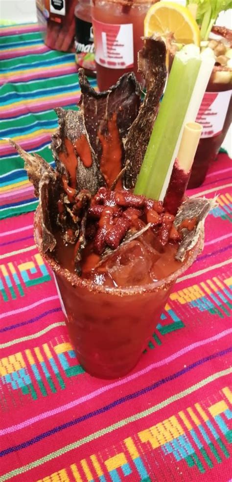 Michelada Con Verduras Frescas Michelada Con Carne Seca Carne Seca