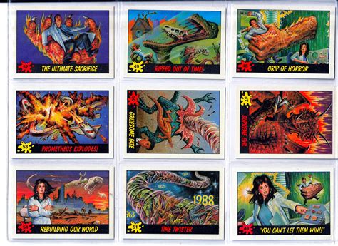 Topps Dinosaurs Attack Trading Cards From The Creators Of Mars Attacks