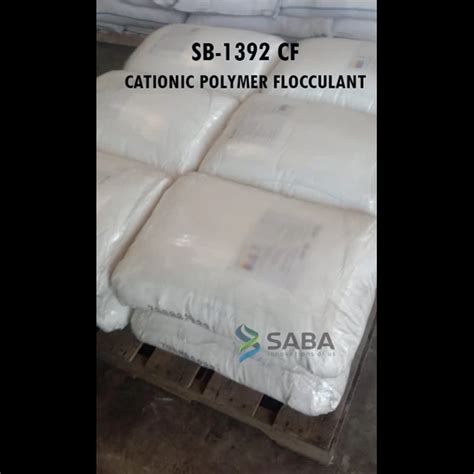 Cationic Polymer Flocculant Industrial Grade Sb 1392 Cf Sadya Balawan