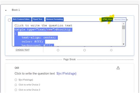 Adding Hover Over For Matrix Table Choiceresponse Xm Community