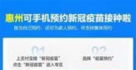 惠州新冠疫苗预约接种服务在支付宝上线可帮自己和家人预约 腾讯新闻