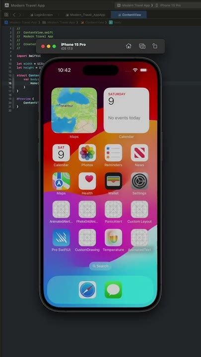 Swiftui Tutorial Modern Travel App 🧑🏻‍💻 Shorts Swiftui Swiftuitutorial Developer Uidesign
