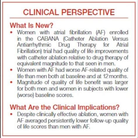 Debbe Mccall On Linkedin Effects Of Ablation Versus Drug Therapy On