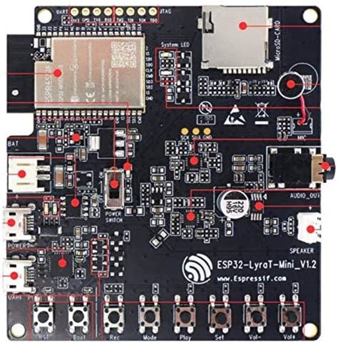 ESP LYRAT MINI Modul Entwicklungsboard ESPRESSIF Amazon De