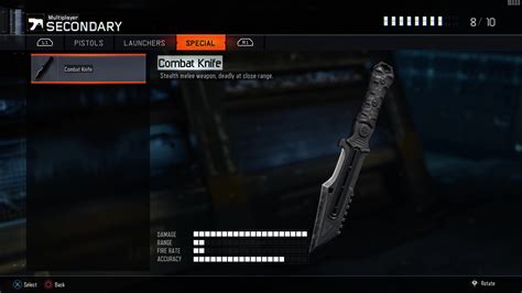 Combat Knife Call Of Duty Black Ops Iii Guide Ign