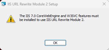Windows IIS Missing Installed Features Super User