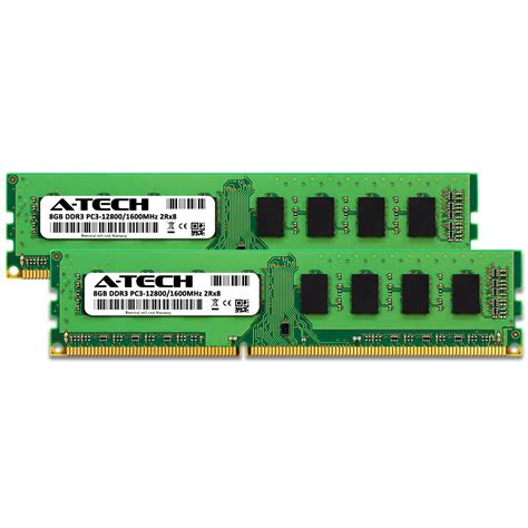 16gb 2x 8gb Kit Pc3 12800 Ddr3 1600 Mhz Dimm Memory Ram For Asus M32bf