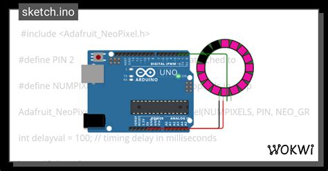 Led Ring Wokwi Esp32 Stm32 Arduino Simulator