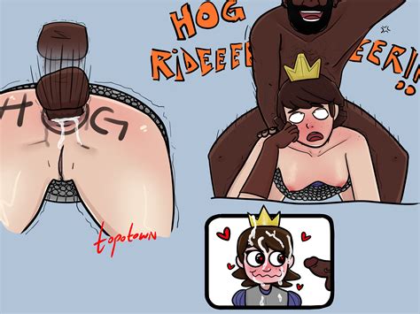 Post Clash Of Clans Clash Royale Hog Rider Princess Topotown