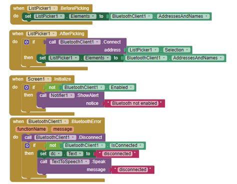 Arduino And App Bluetooth MIT App Inventor Help MIT App Inventor Community