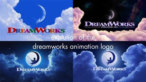 Evolution Of The Dreamworks Animation Logo Youtube