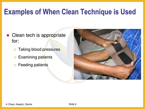 Ppt Clean Aseptic And Sterile Technique Powerpoint Presentation Free Download Id1746821