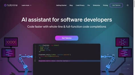 Tabnine AI Code Assistant For Developers Creati Ai