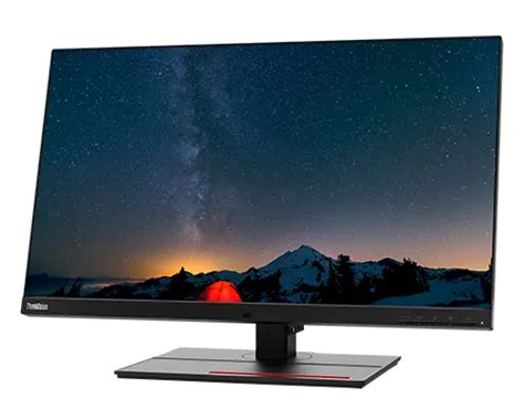 ThinkVision P27u 20 27 4K UHD Monitor IPS 60Hz 6ms Thunderbolt 4 Ethernet HDR400 Intel