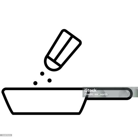 요리 아이콘 얇은 선 스타일 벡터 일러스트 레이 션 그래픽 디자인 아이콘에 대한 스톡 벡터 아트 및 기타 이미지 아이콘