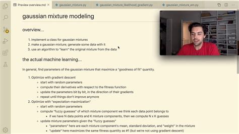 Gaussian Mixture Modeling In Python Youtube