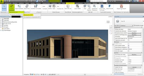 Revit Mémo Revit 2017 Navisworks Simulate 2017 Exports De Revit à
