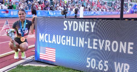 50초65 매클로플린 女 허들 400m 세계신기록