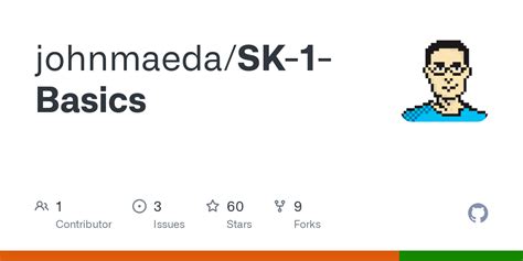 SK 1 Basics 0 Setup Ipynb At Main Johnmaeda SK 1 Basics GitHub