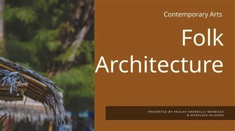 Mapeh 5 Philippine Architecture 1 Pptx