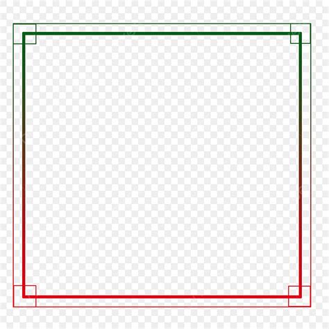 Simple Line Border Clipart PNG Images Fashion Border Border Now Simple Border Line Border Red