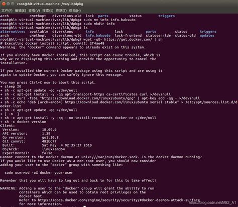 重新安装docker出现e Sub Process Usrbindpkg Returned An Error Code 1