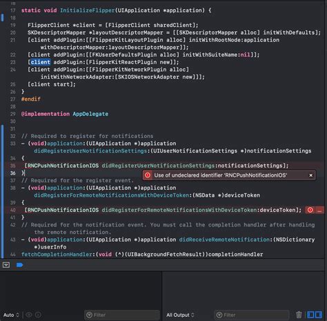 Use Of Undeclared Identifier Rncpushnotificationios · Issue 150