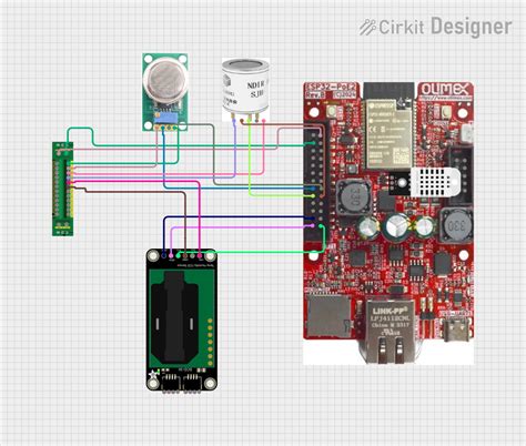 Esp32 Powered Environmental Monitoring System With Scd30 Mq 136 And