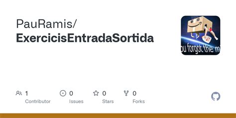 Github Pauramisexercicisentradasortida