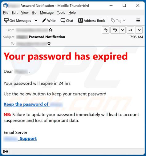 Password Expired Email Scam Removal And Recovery Steps Updated