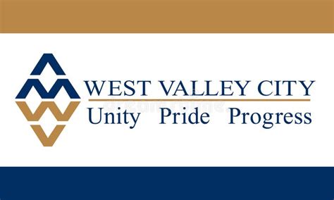 Flag Of The City Of West Valley City Utah Usa Original Colors And