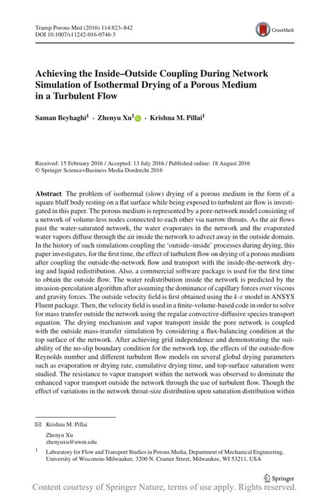 Achieving The Insideoutside Coupling During Network Simulation Of