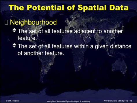 ppt why are spatial data special powerpoint presentation free