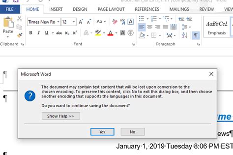 python how to handle alerts while converting rtf files to txt files using win32com client