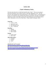 Understanding Clastic Sedimentary Rocks In GEOL Lab Course Hero