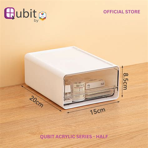 Qubit Level Acrylic Series Half Drawer